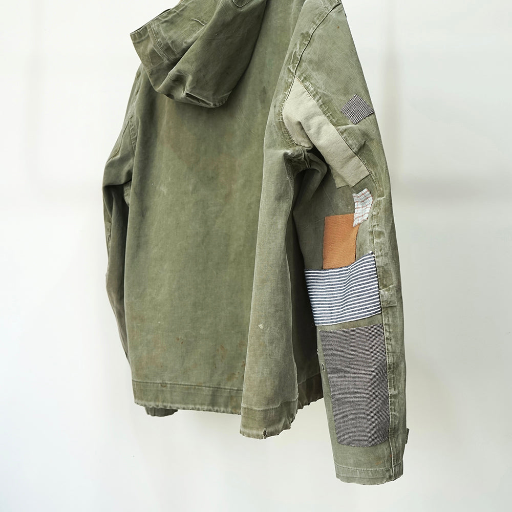 [REMAKE] ﻿Patched 1940s USN vintage full-over jacket – plasticfarm